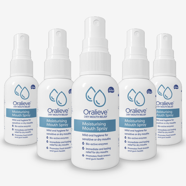 Oralieve dry mouth relief for dry and sensitive mouths