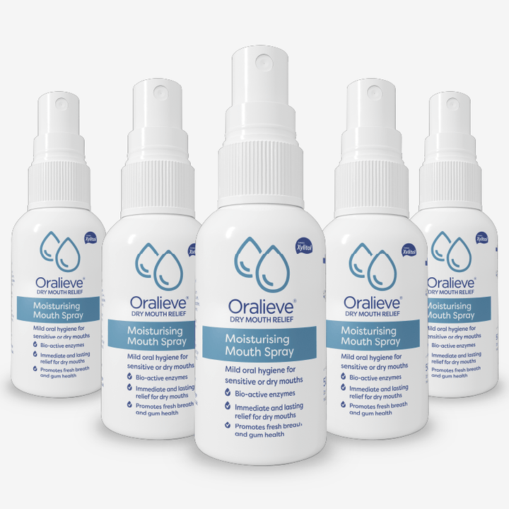 Oralieve dry mouth relief for dry and sensitive mouths