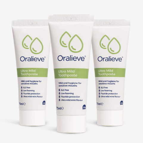 Oralieve dry mouth relief for dry and sensitive mouths