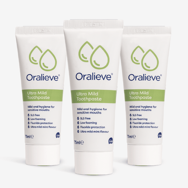 Oralieve dry mouth relief for dry and sensitive mouths