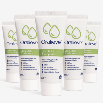 Oralieve Ultra Mild Toothpaste for Dry Mouth, 75ml
