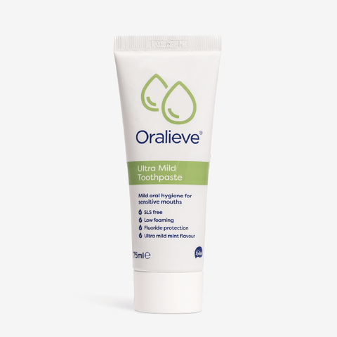 Oralieve Ultra Mild Toothpaste for Dry Mouth, 75ml