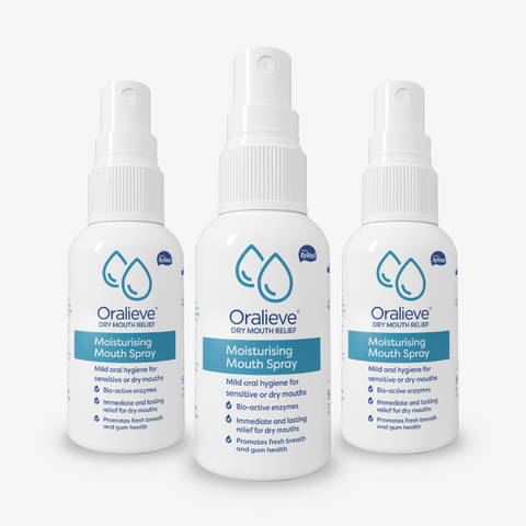 Oralieve dry mouth relief for dry and sensitive mouths
