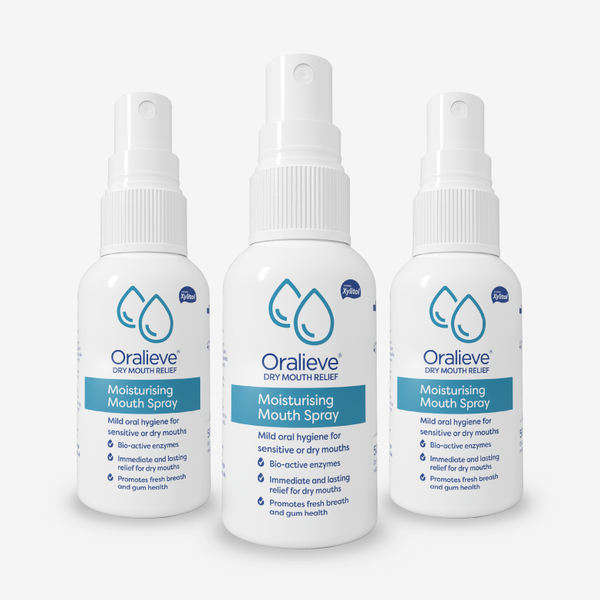 Oralieve dry mouth relief for dry and sensitive mouths